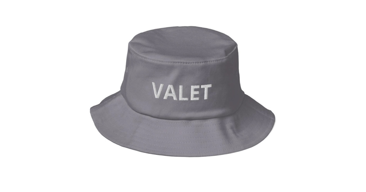 Grey Valet Bucket Hat