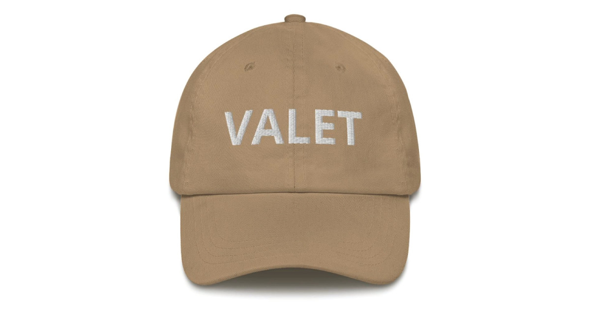 Beige Valet Runner Hat