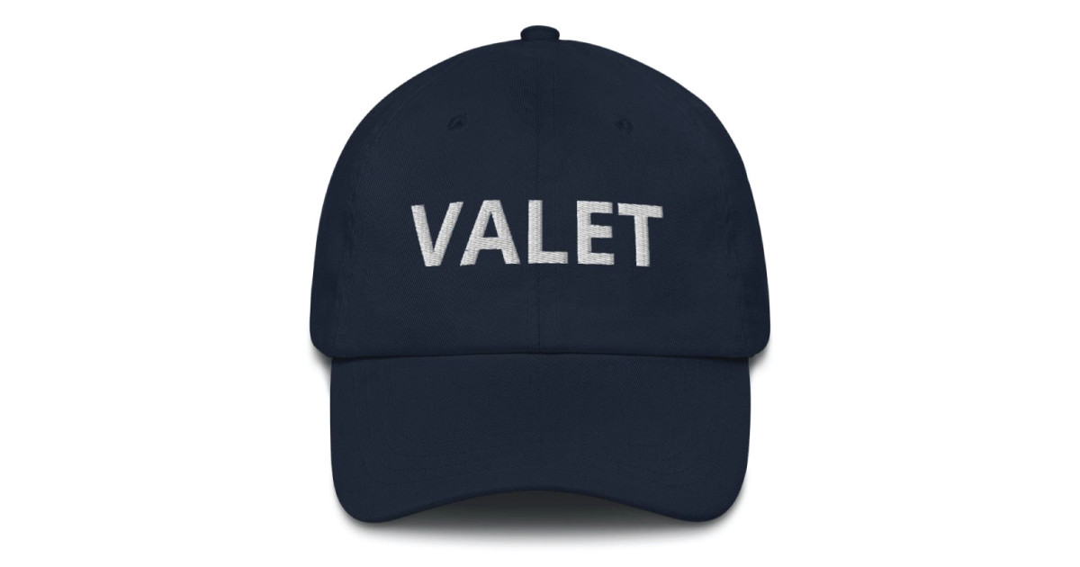 Navy Valet Runner Hat