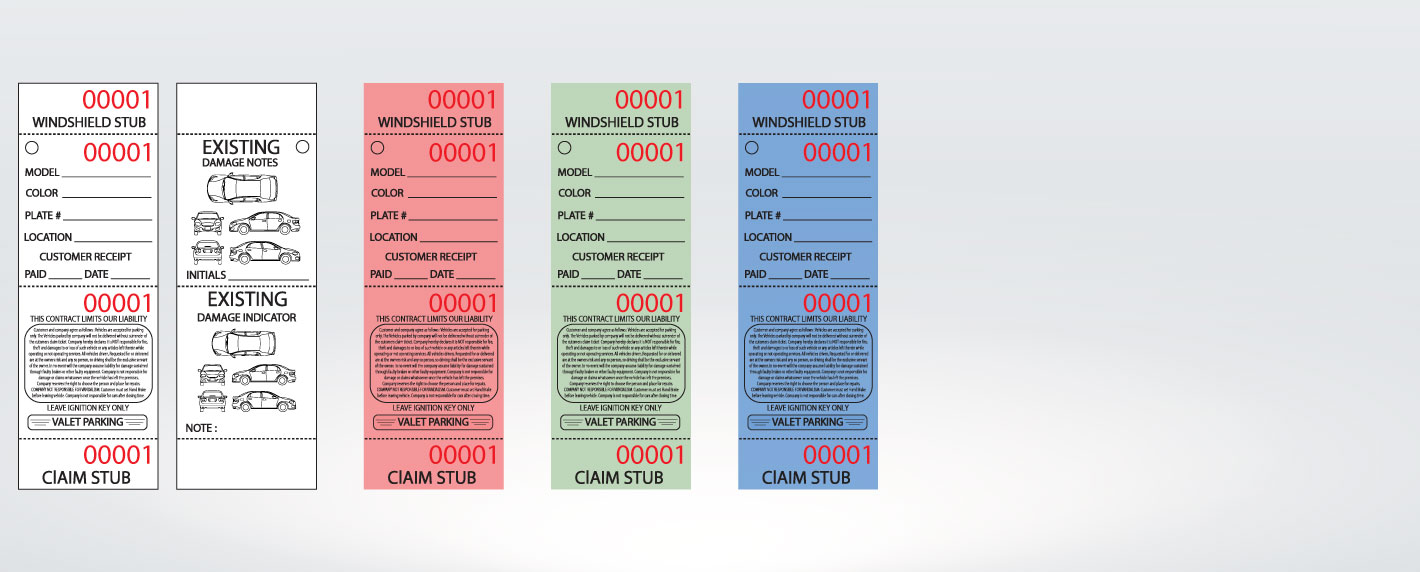 Valet Parking Podiums | Valet Parking Tickets | Parking Equipment