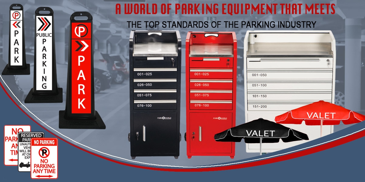 Valet Parking Signs | Valet Parking Podiums | Parking Equipment