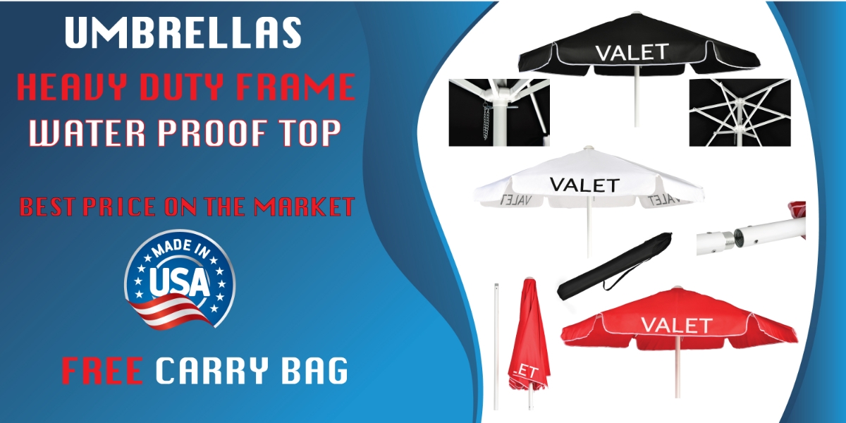 Valet Parking Signs | Valet Parking Podiums | Parking Equipment